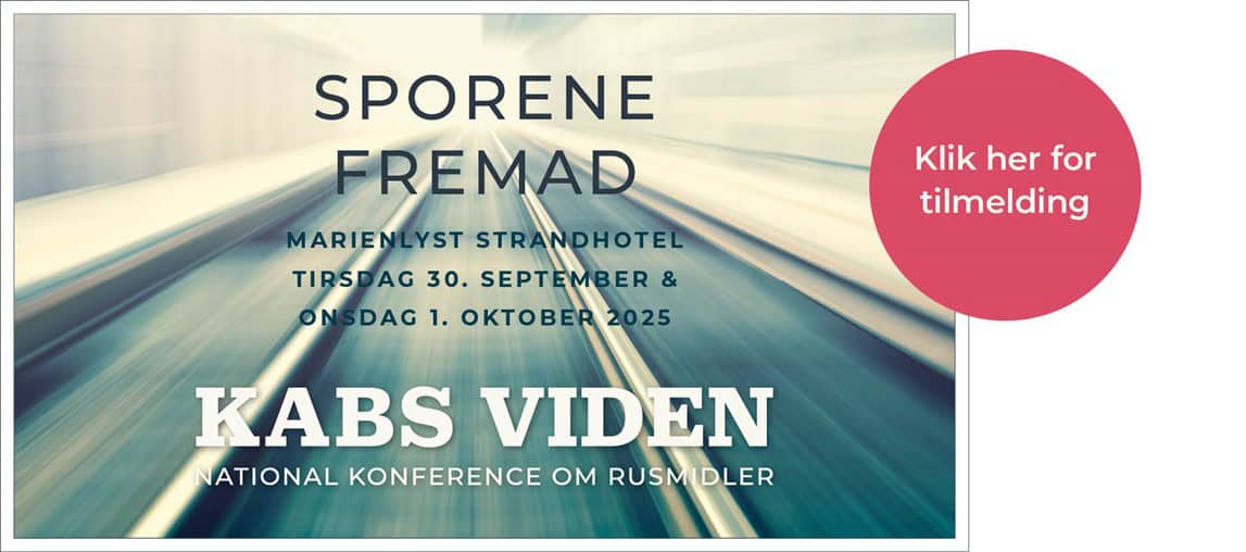 Billetsalget til KABS VIDENs Nationale Konference om Rusmidler 2025 er åben - KABS